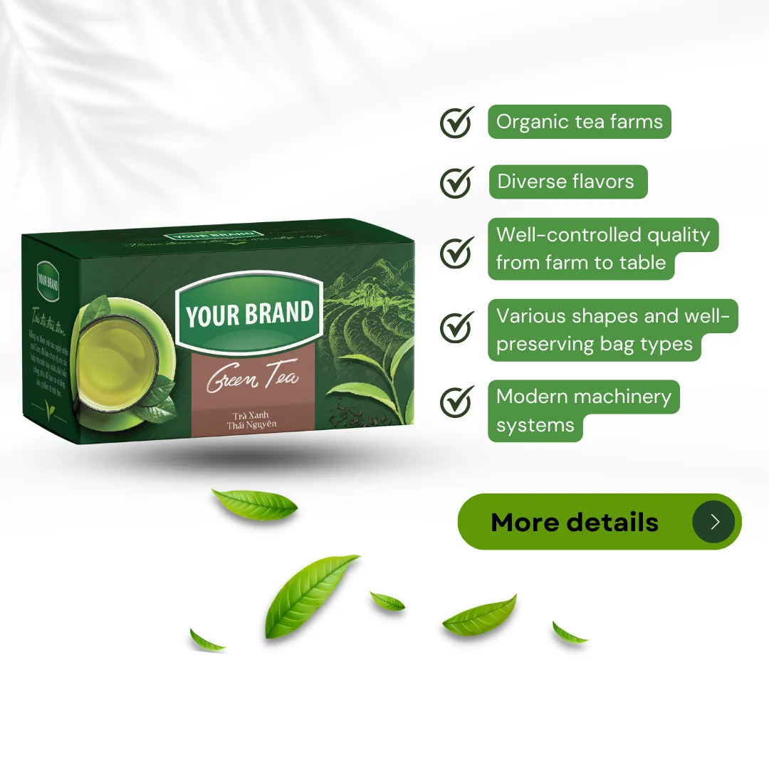 Free Sample Custom Tea Blend Bags For Loose Leaves Natural Private ...