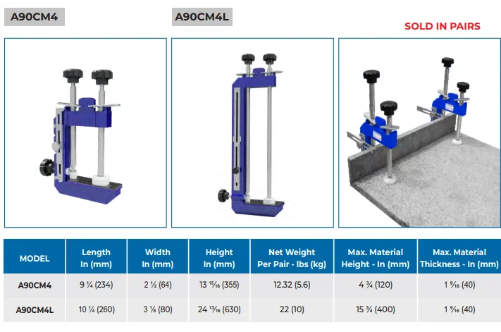 90 Degree Clamp - Precise Positioning for Countertop Equipment