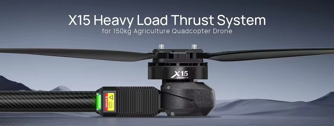 Hobbywing X15 Brushless DC Motor Kit for Heavy Lift Drones