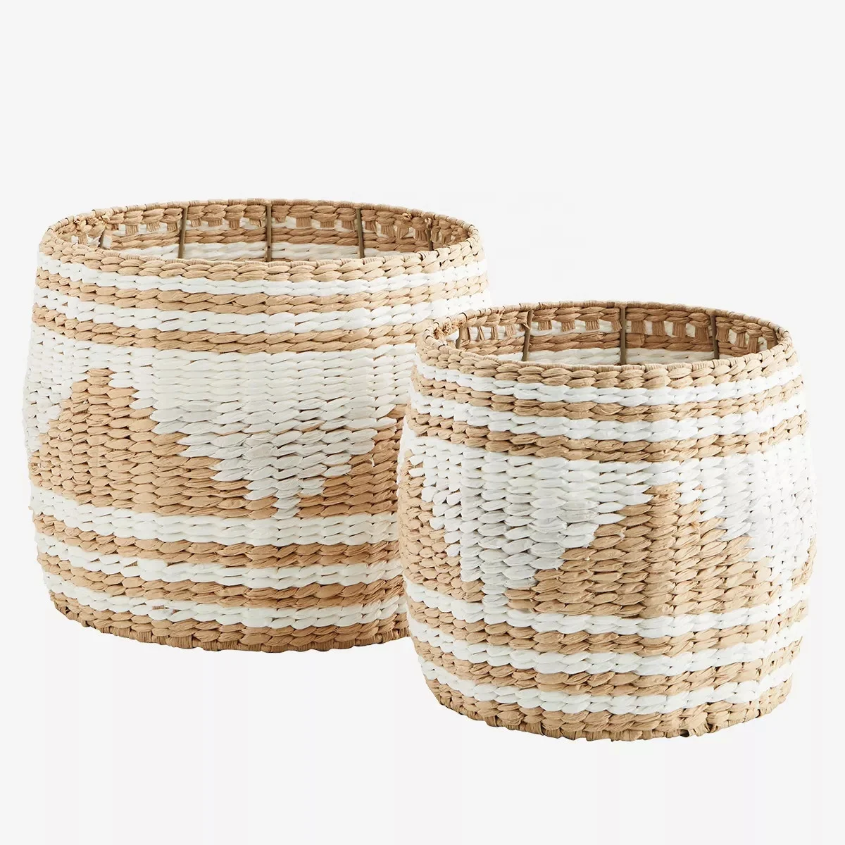 Hand Woven Seagrass Baskets for Storage - Sustainable & Stylish