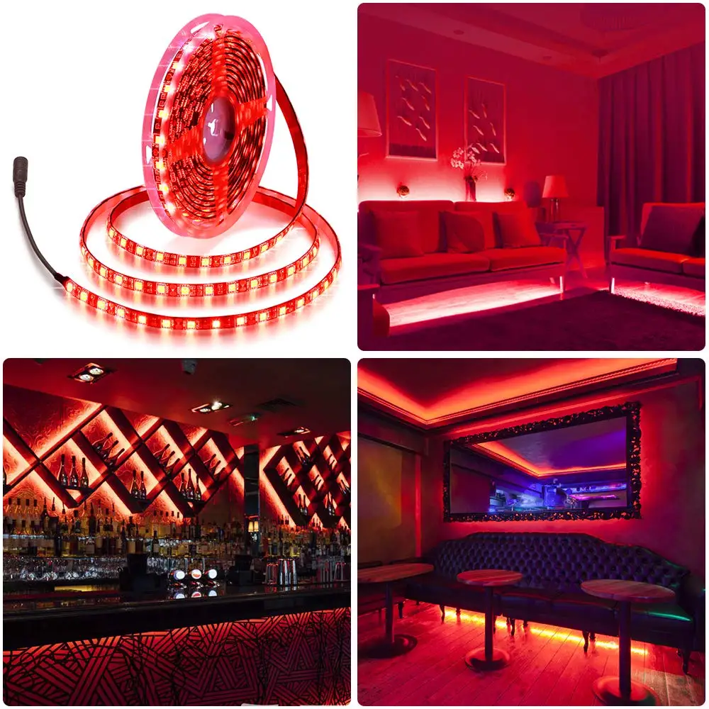 Trendy Home Aesthetic Visionary Oclhr00-b120 Red Led Strip Light ...