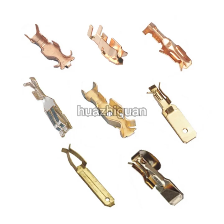 Djd031-2 Auto Connector Lamp Holder Series Terminal Flag-shaped Brass ...