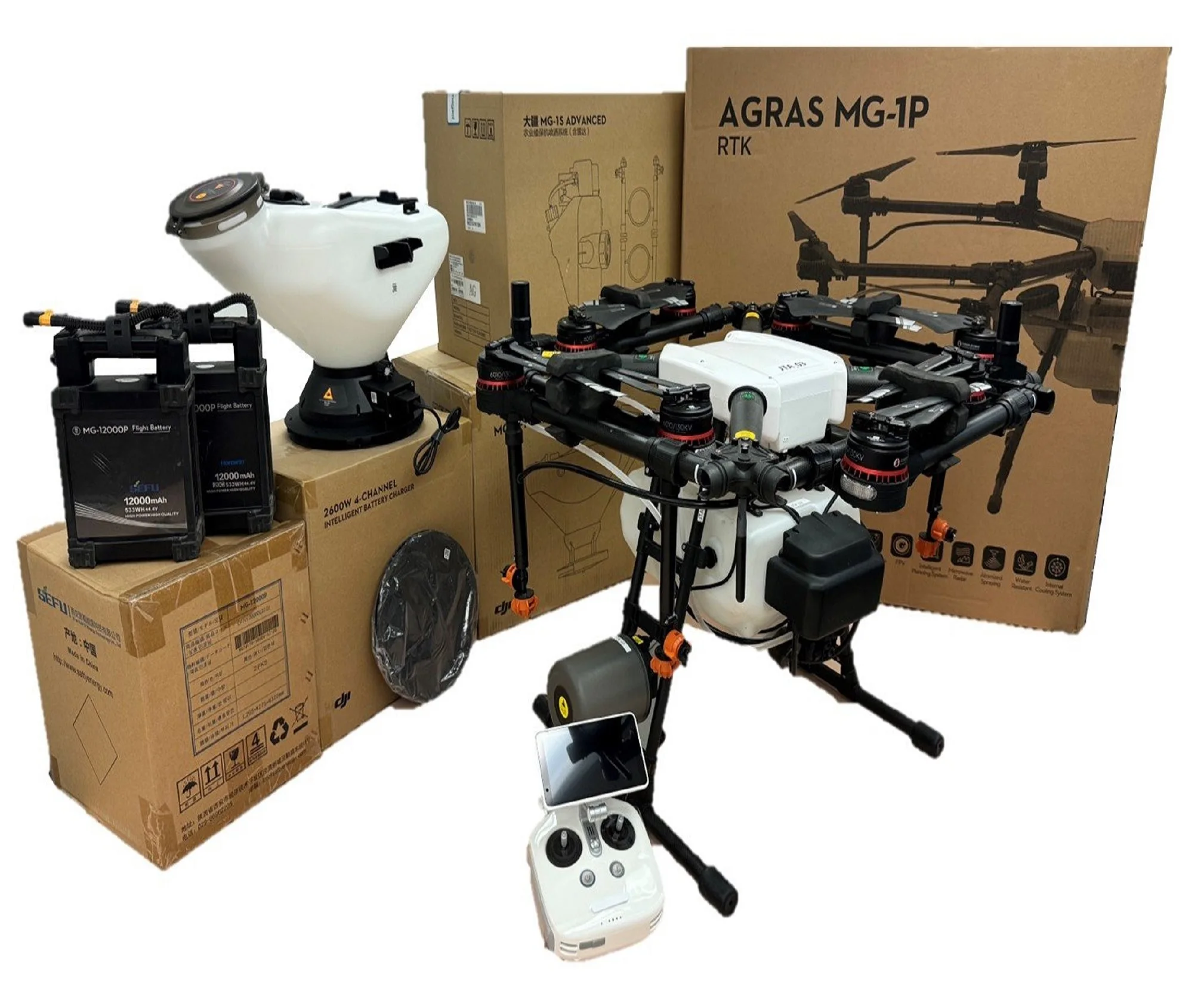 100% Original Agras Mg-1p Rtk - Agricultural W-two Batteries,Charger,Spray - Buy Agriculture ...