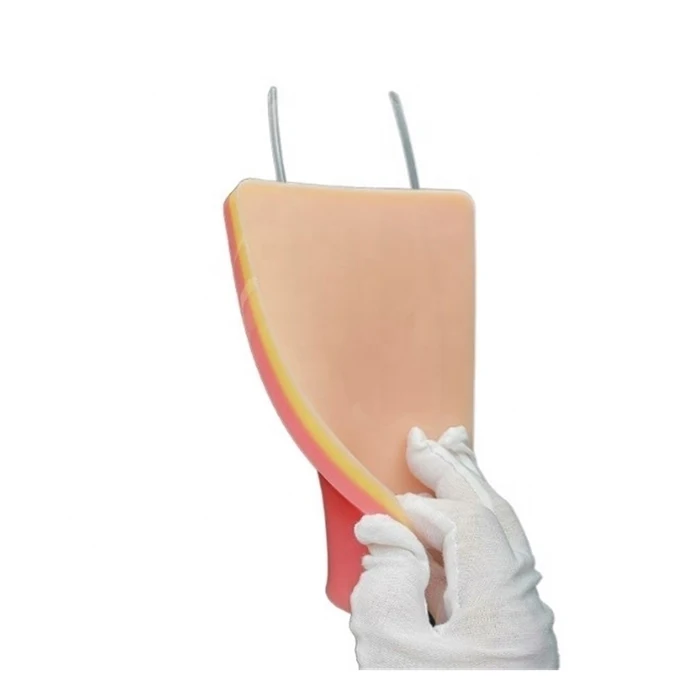 Medical Silicone Skin Suture Practice Kit Surgical Simulator Skin Pad ...