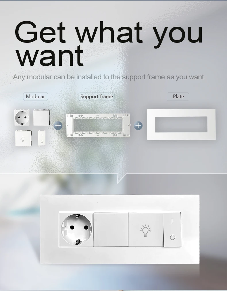 Italian Style Italy Standard Wall Switch Electrical Rotatary Led Light ...