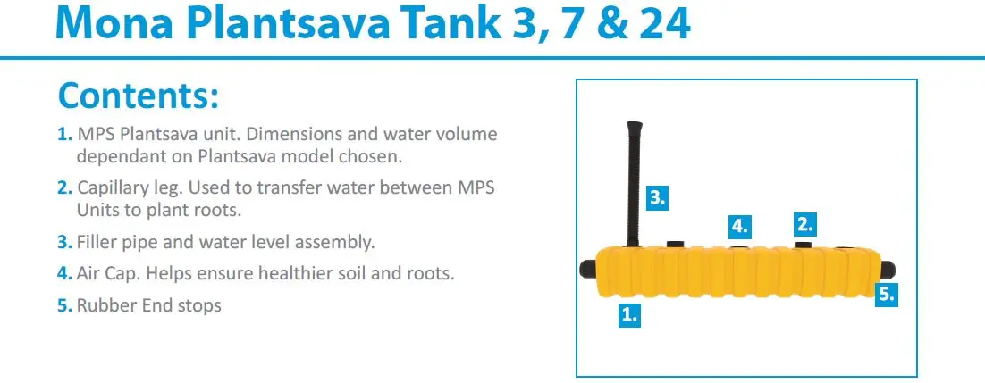 Mona Tank 24 Plant Watering System,Efficient Water Irrigation For ...