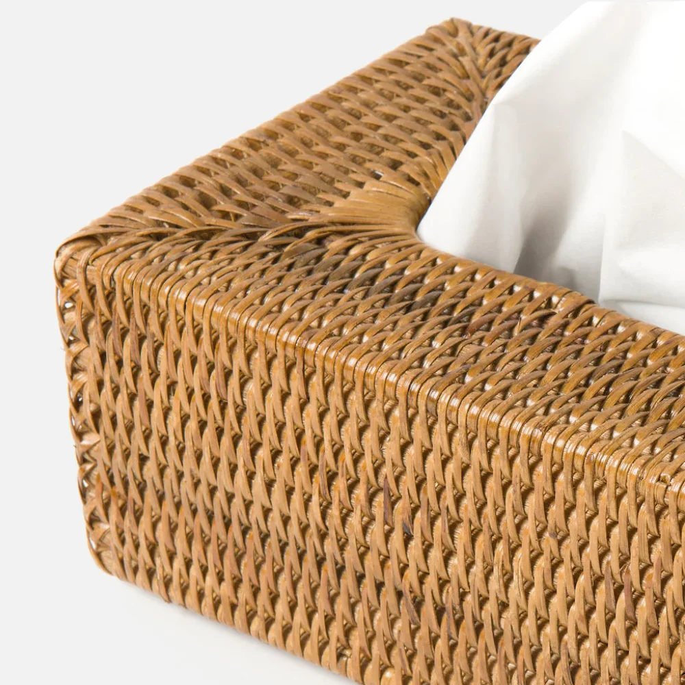 Environmentally Eco-friendly Classic Handwoven Rattan Tissue Box ...