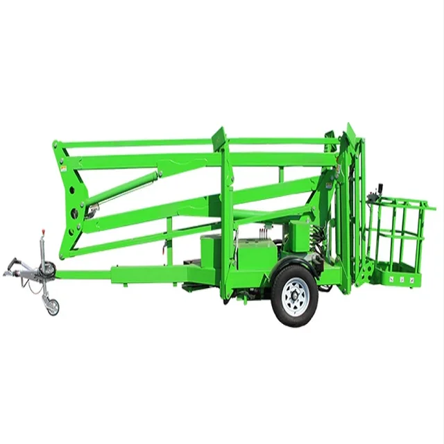 Electric Diesel Sky Spider Cherry Picker Tracked Boom Lift With ...