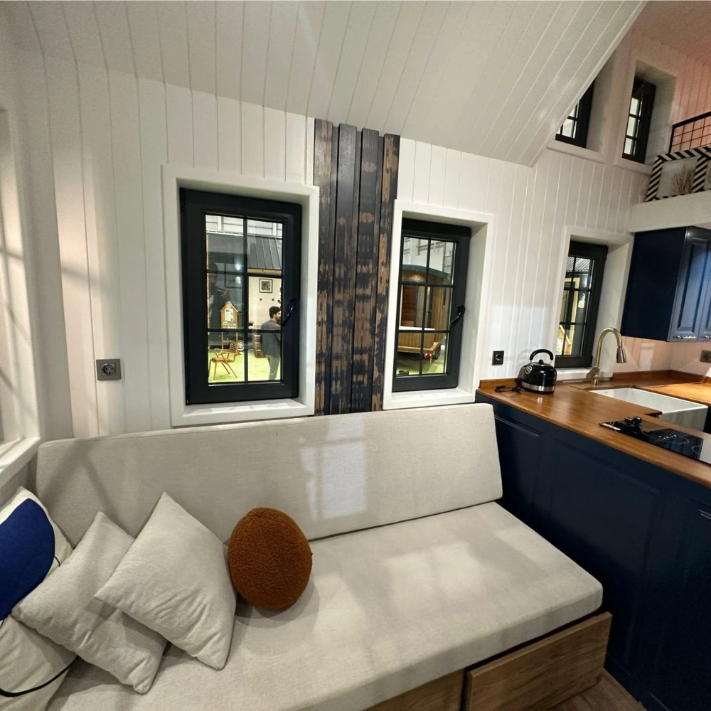 Tiny House Portable House American Style For Caravan Fire Proof Factory ...