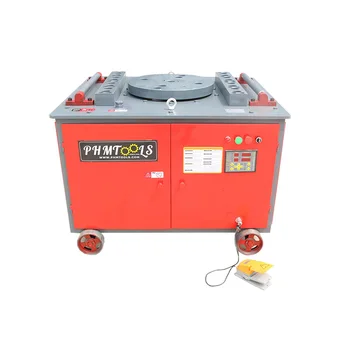 Simple Operation Steel Rebar Bending Machine Hot Sale Solid Rod Bender ...