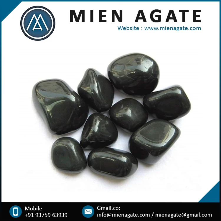 Shop High Quality Black Obsidian Tumbled Stones Wholesale