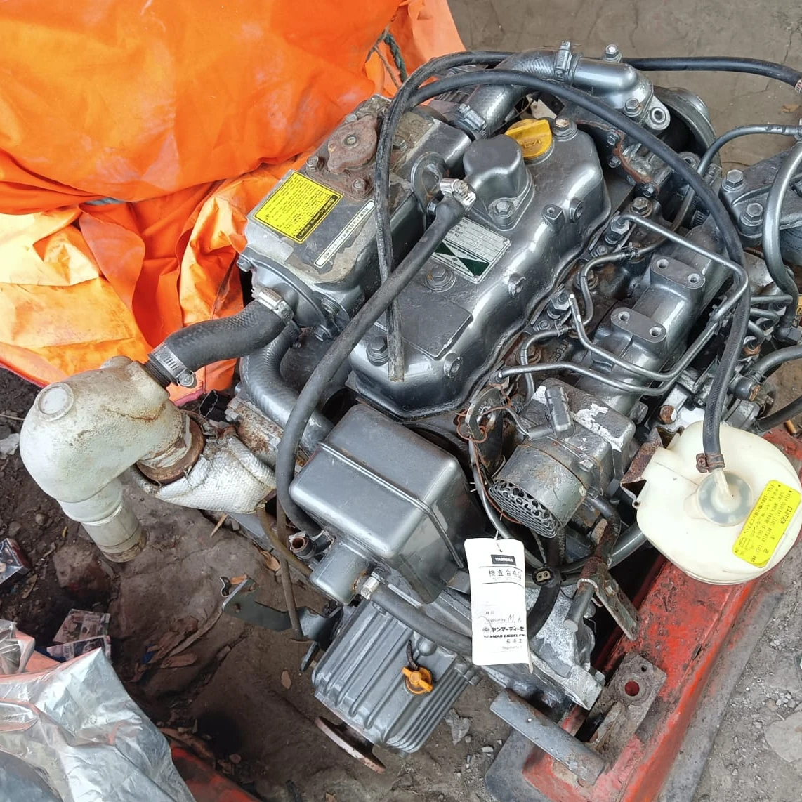 25 Horse Power Used Yan Mar 3jh Inboard Engine - Buy Three Cylinder ...