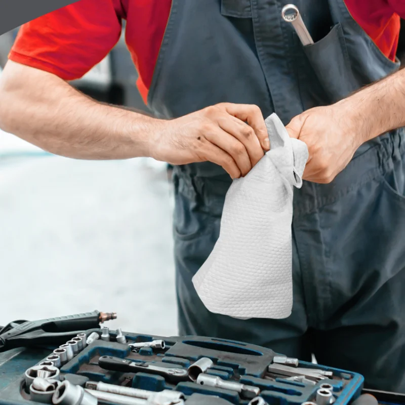 High Friction Lint Free Disposable Industrial Wiping Paper Jumbo Roll ...