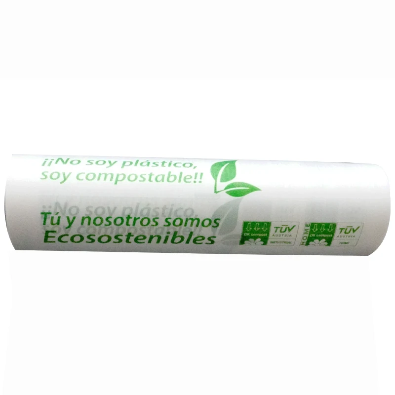 Eco-Friendly Compostable Packaging Bag for Food Biodegradable Plastic T ...