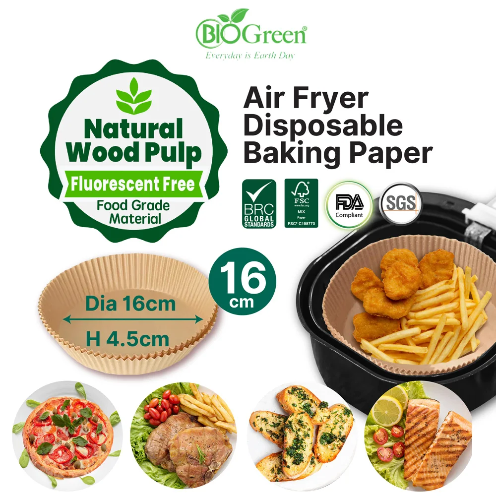 Hot Sale Virgin Pulp Style Kitchen 16cm Silicone Paper Coated ...