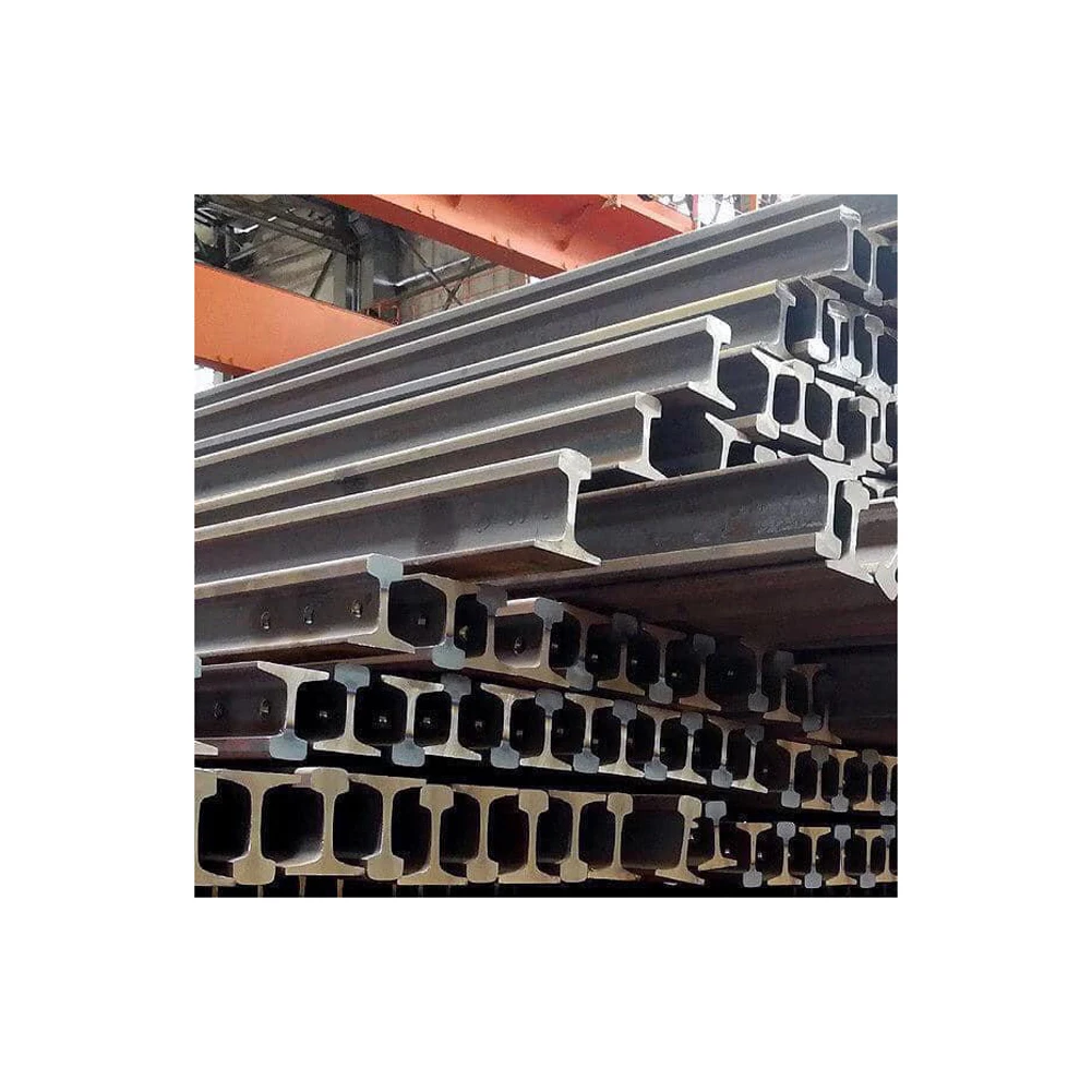 r Original Used Rail Scrap R50 - R65 Heavy Railway Steel Rail Tracks ...