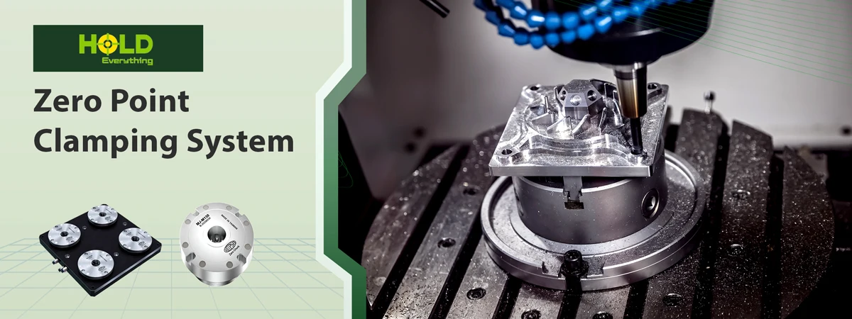 CNC Zero Point Quick Change Pallet System for Milling