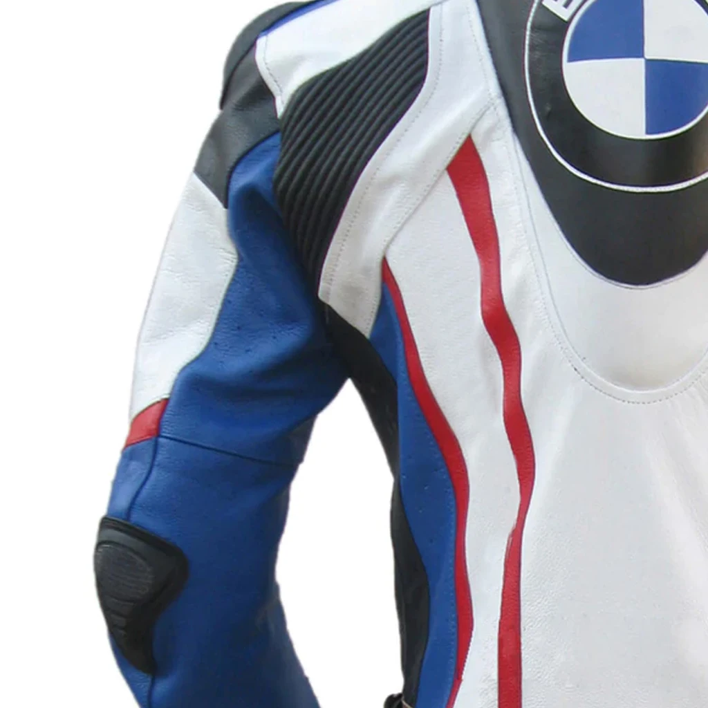 Motorbike Leather Racing Jacket - Custom Made & Waterproof