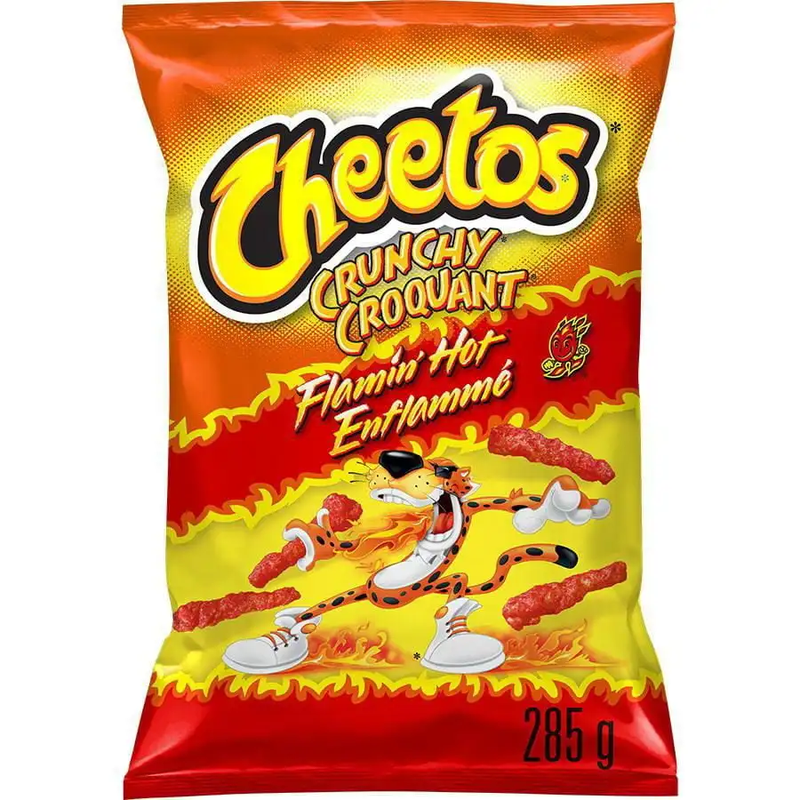 Cheetos Cheetos Crunchy Flamin' Hot Family 285g - Buy Cheetos . Cheetos ...