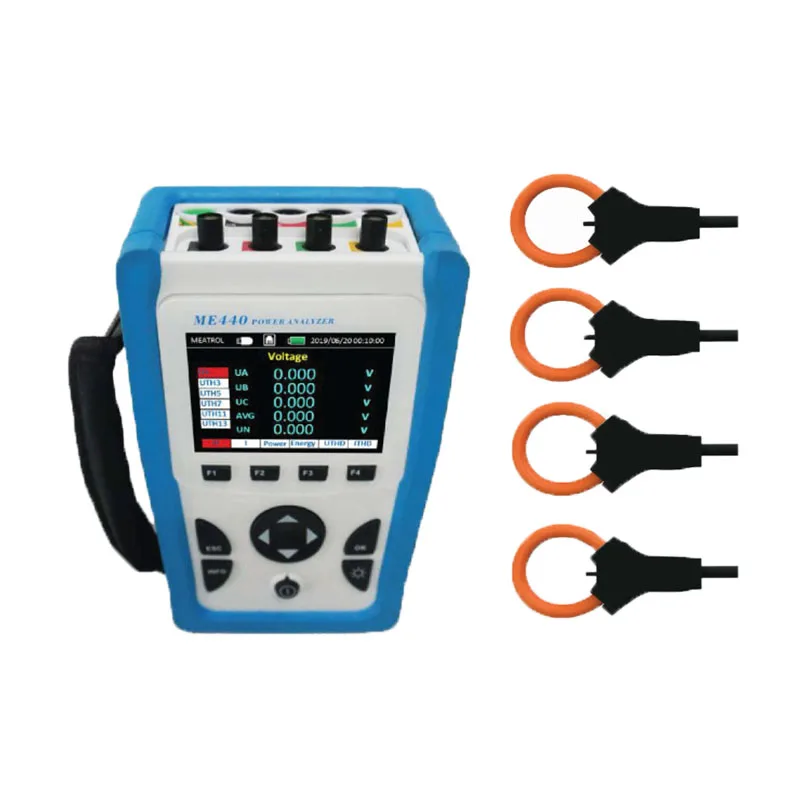 Smart Multichannel Low Portable Power Quality Analyzer With 0.1 Class 16g Memory High Precision ...