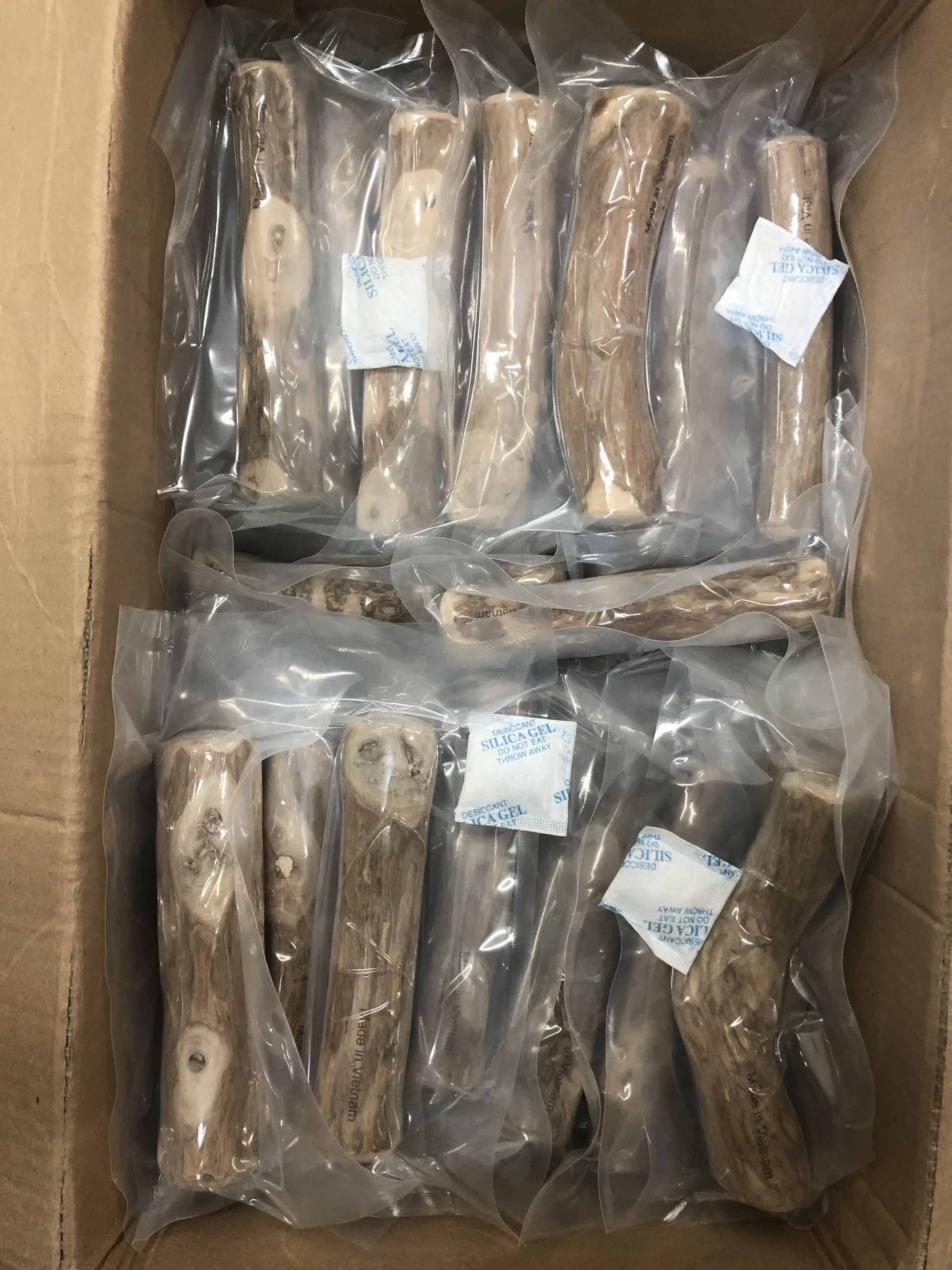 Wholesale Pet Products Coffee Wood Dog Chew Sticks Toy / Supplies Dog ...