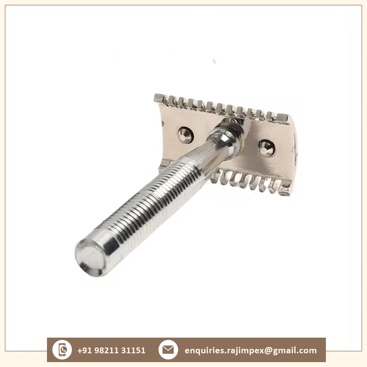 Double Edge Open Comb Stainless Steel Adjustable Safety Razor For Men ...