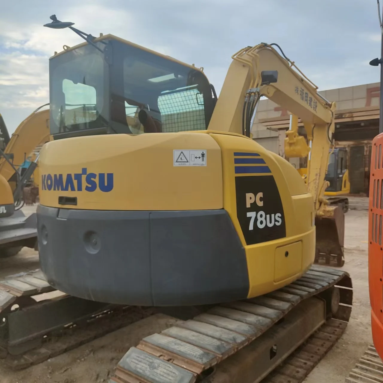 Japan Original Used Komatsu Pc78us-8 Hydraulic Crawler Excavator ...