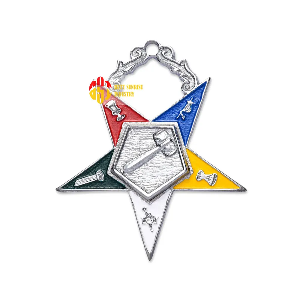 Masonic Regalia Oes Collar Jewel Professional Quality Custom Size ...