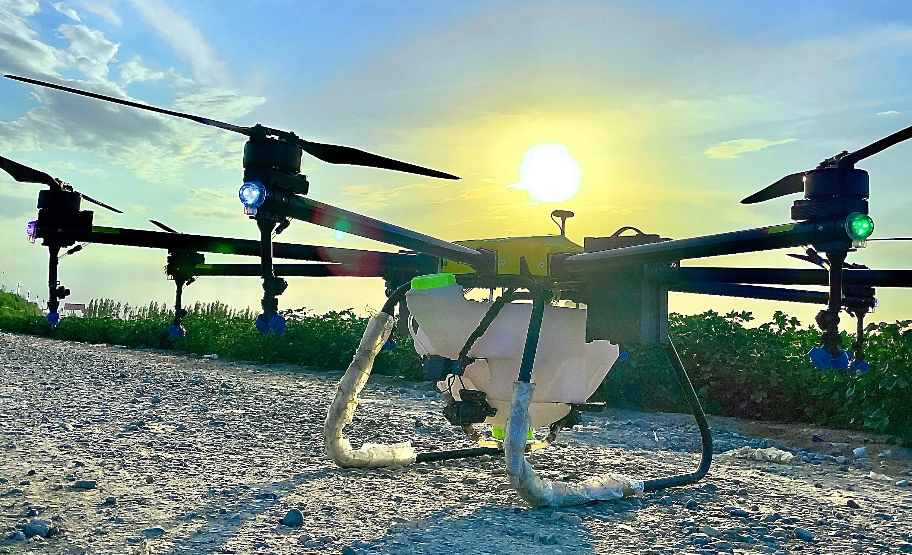 Advanced Agriculture Drone Featuring Maximum Payload, Dual FPV Cameras ...