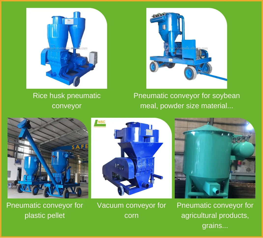 Pneumatic System Conveying Industrial Pneumatic Conveyor Industrial ...