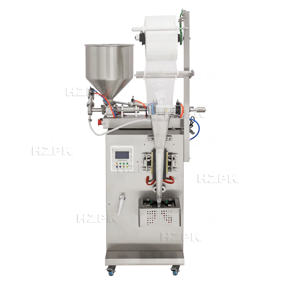 Hzpk Fruit Jam Tomato Paste Honey Sachet Filling And Sealing Liquid Multi-function Packaging ...