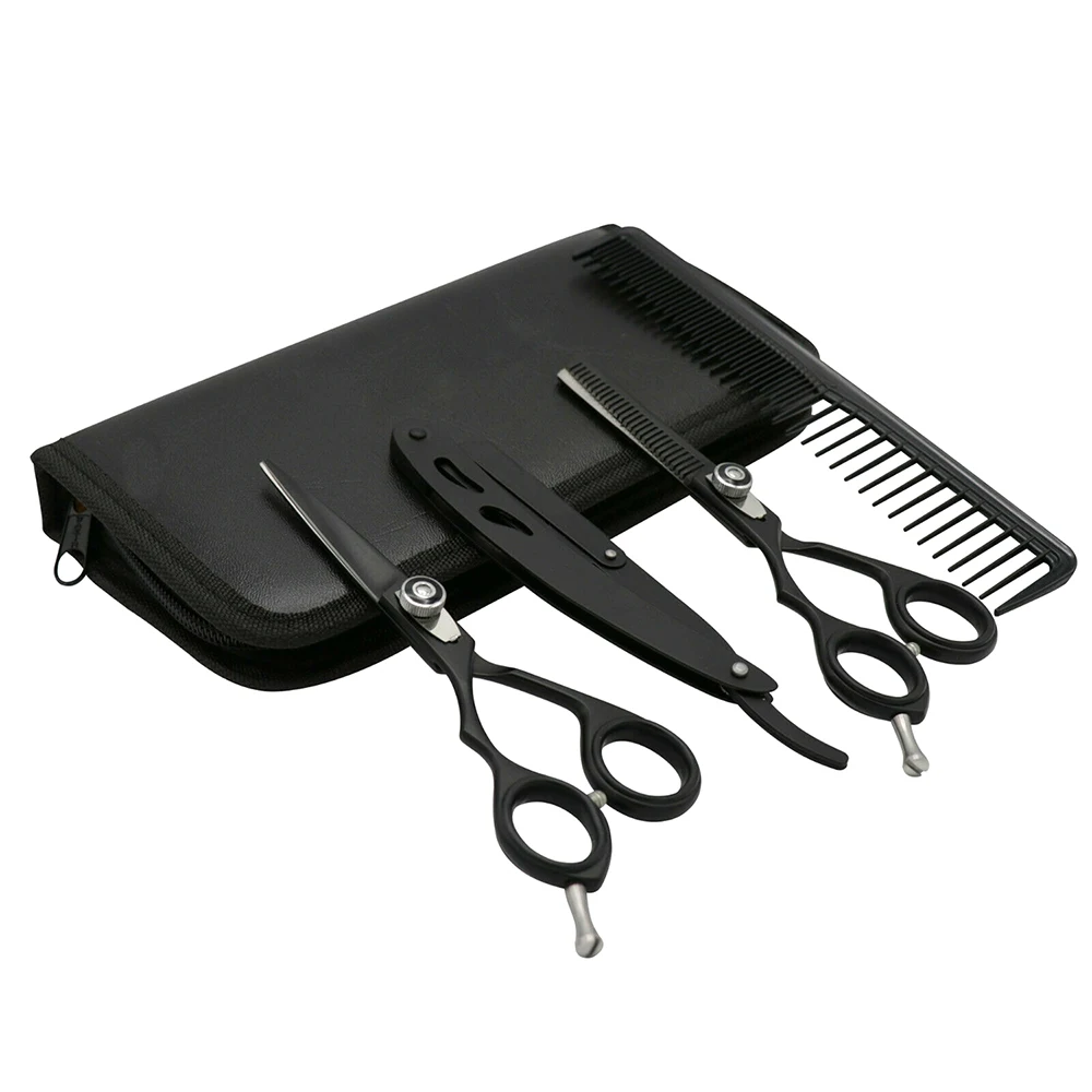 Professional Barber Scissor Kit Left Handed Premium Quality ...
