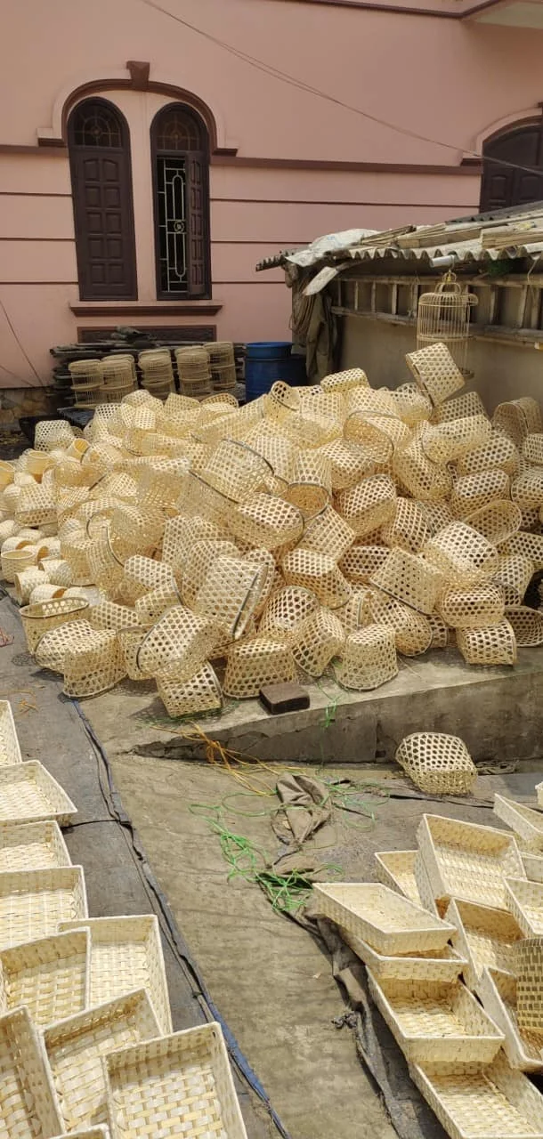 Natural Eco-friendly Round Shape Woven Bamboo Gift Box Storage Box From ...