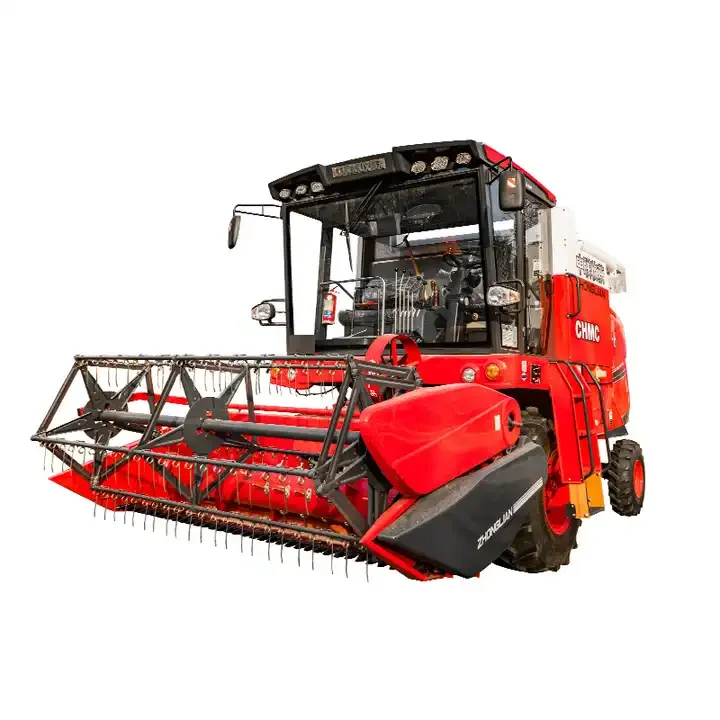 Wheat Rice Soybean Sorghum Millet Corn Combine Harvester For Sale - Buy ...