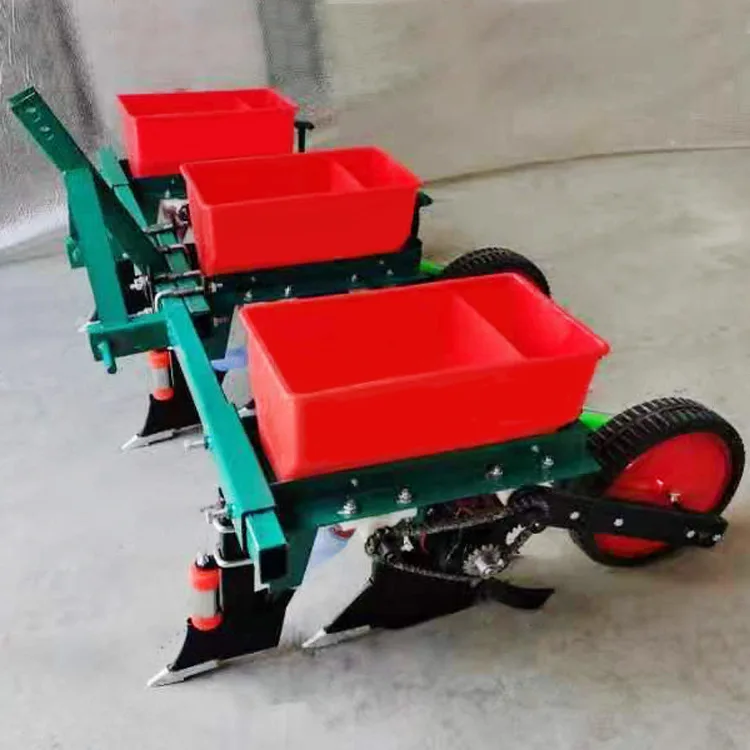 Drill 4 Rows Maize Planter With Fertilizer Corn Precise Seeder Maize ...