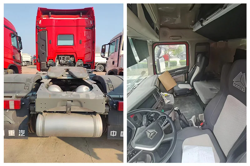 HOWO 420hp New Diesel Tractor with 6x4 4x2 Configuration Left Steering ...