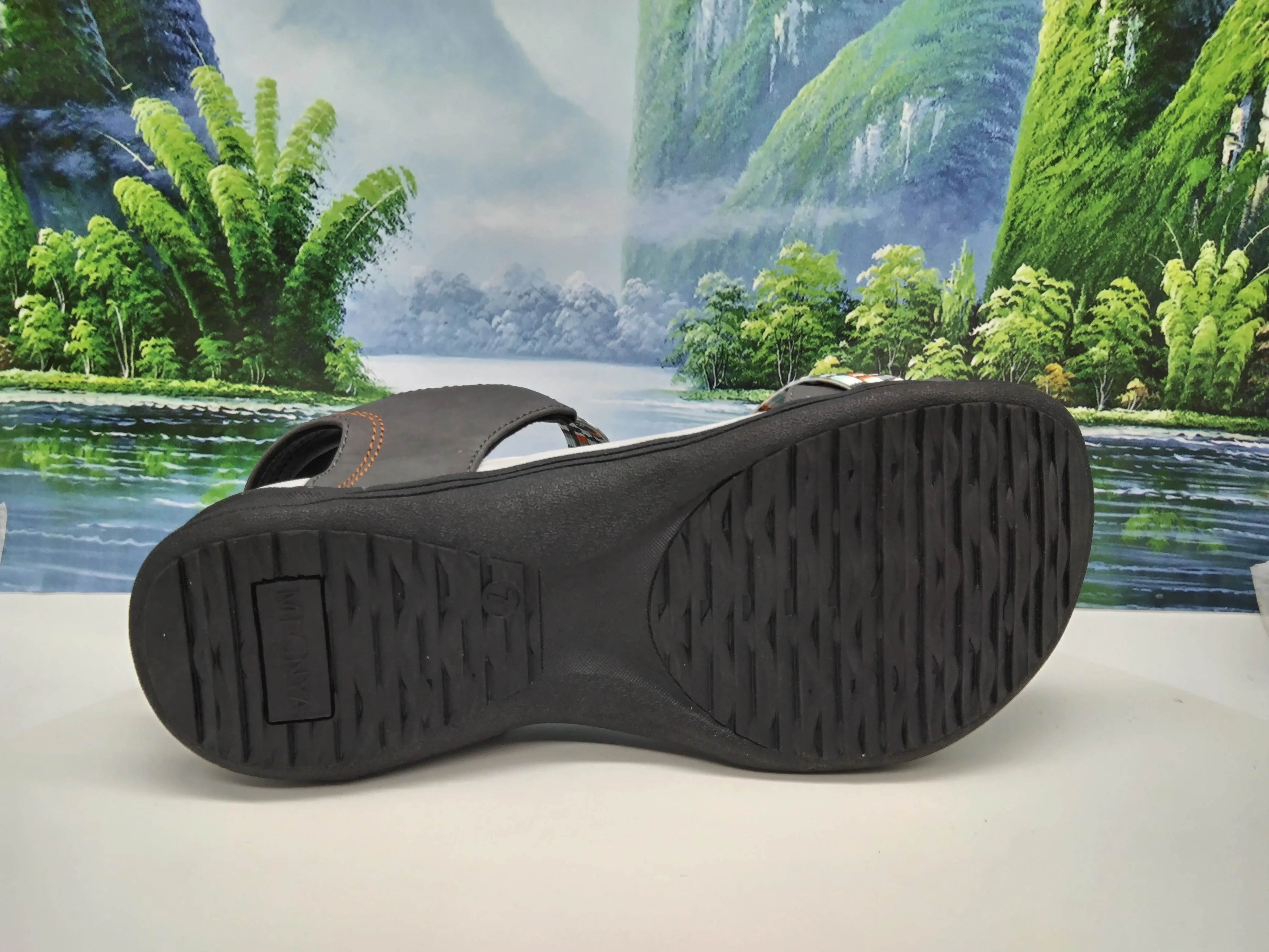 Latest Design Webbing Upper Ladies Beach Sandals - Buy Ladies Rubber ...