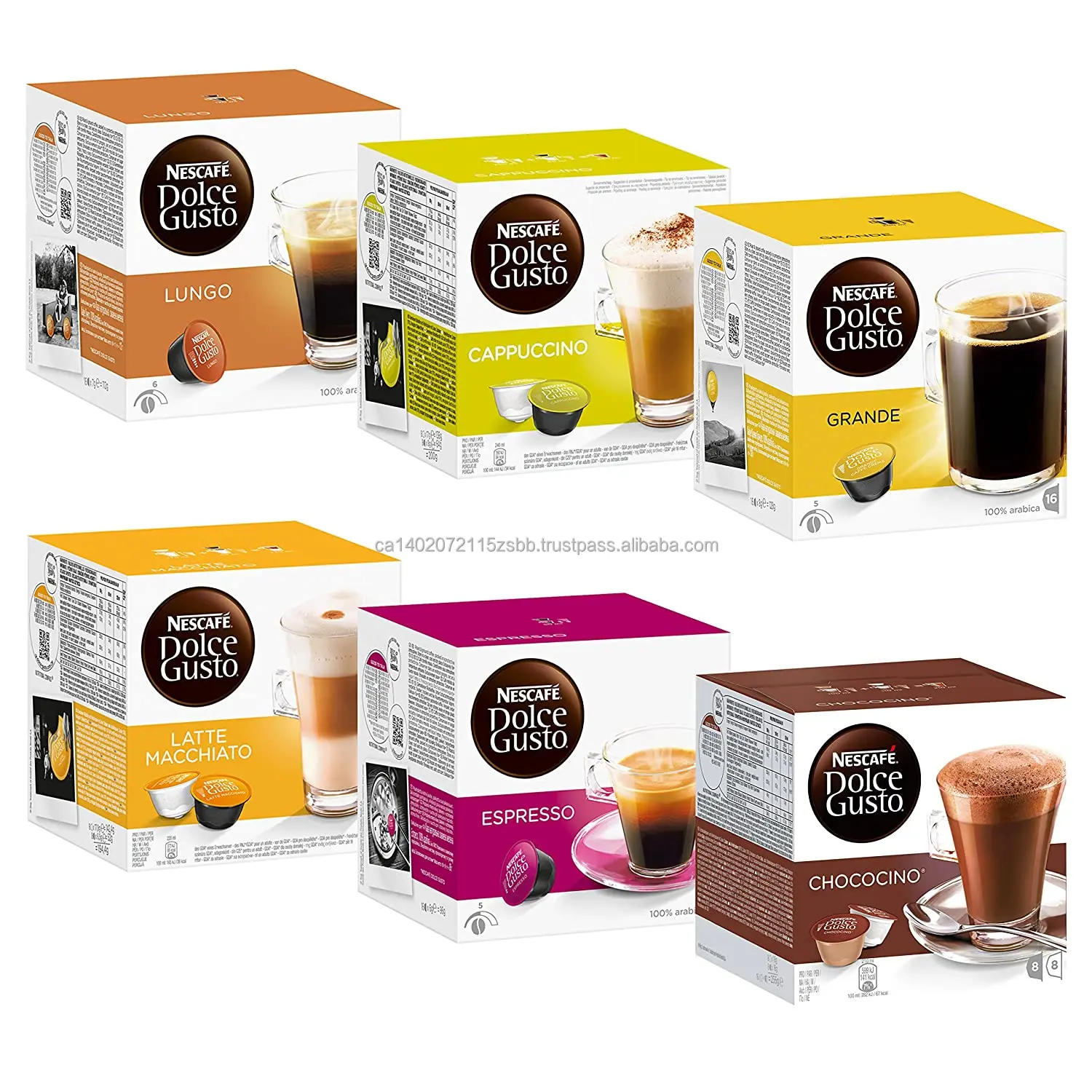 NESCAFE Dolce Gusto Espresso Capsules - 48 Single Serve Pods