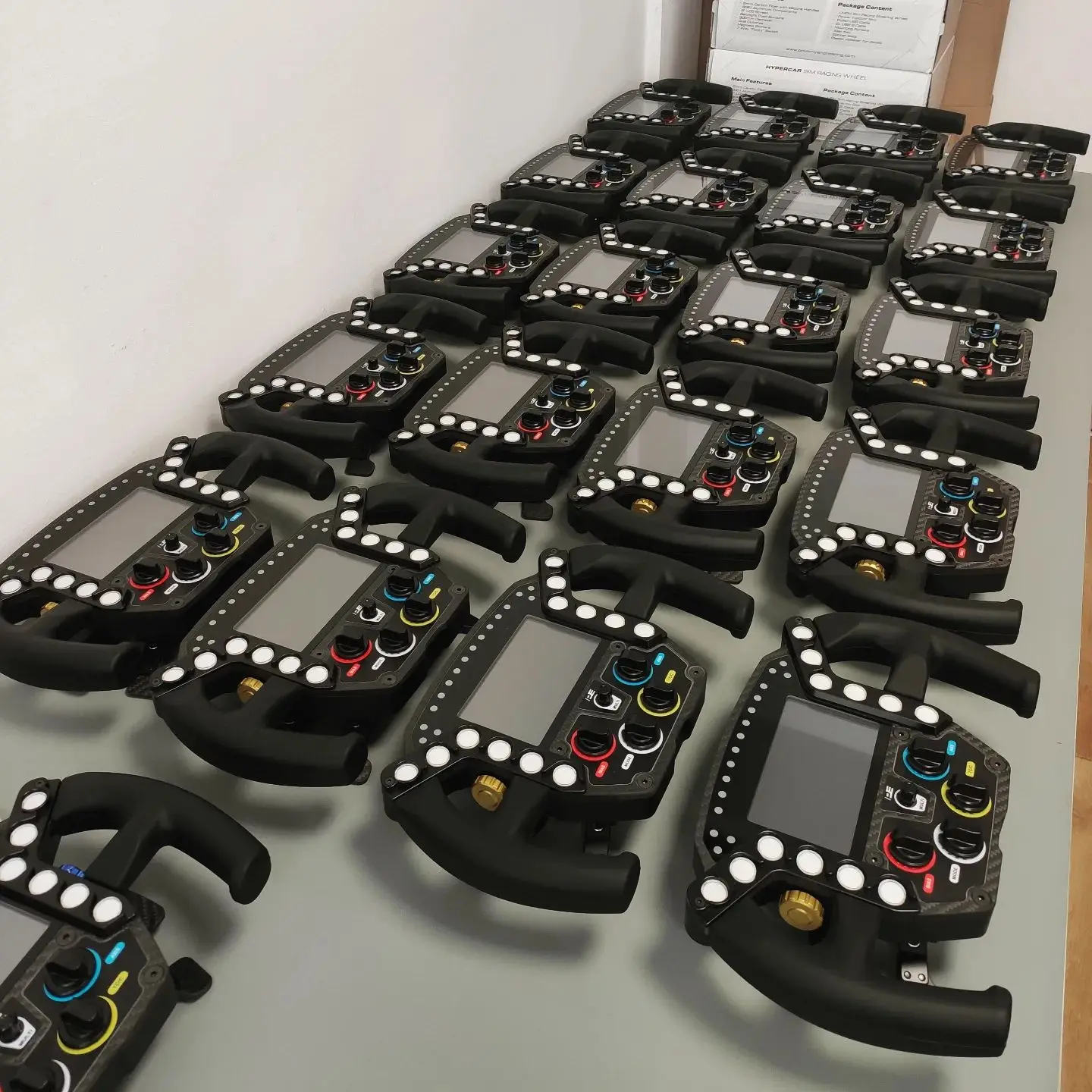 Oem Custom Carbon Fiber Sim Racing Steering Wheel For Car Game ...