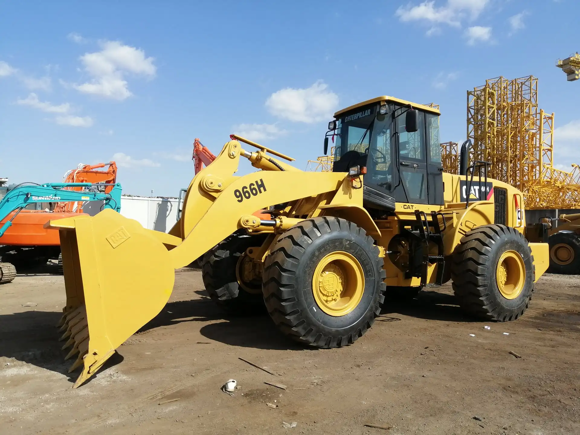 Used Wheel Loader CAT 966H for Sale - 6ton Front End Loader