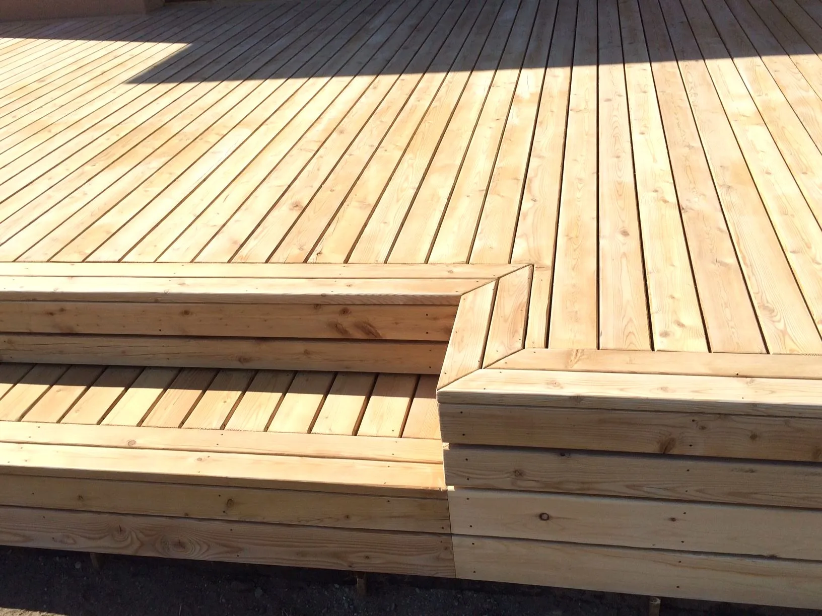 SAK WoodWorks Northern Russian Pine Spruce Decking and Grooved Decking ...
