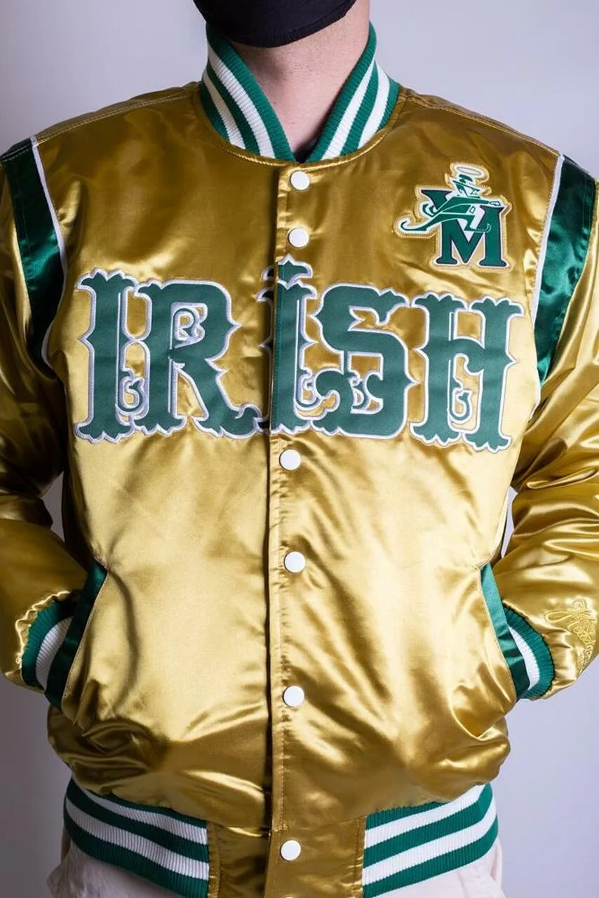 Oem 2024 Manufacturer Custom Hip Hop Outdoor Reflective Jacket Satin ...