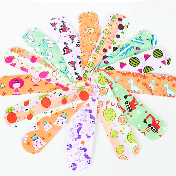 Custom Logo Cute Wound Band-aid Breathable Plaster Printed Private ...
