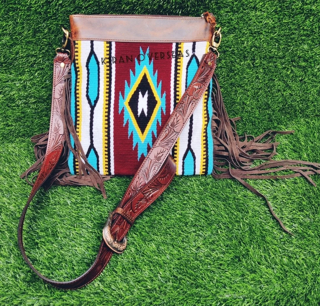 New 2023 Western Stylish Saddle Saddle Blanket Handbag Made Of High ...