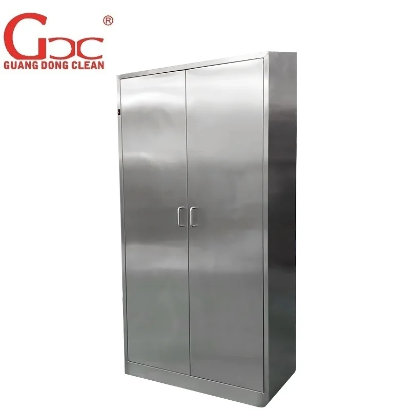 Stainless Steel Hospital Wardrobe with Germicidal Lamp Hospital ...