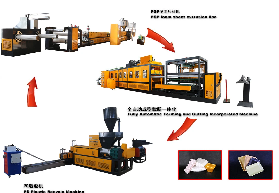 Ps Foam Disposable Thermocol Foam Dishes Lunch Box Food Container ...