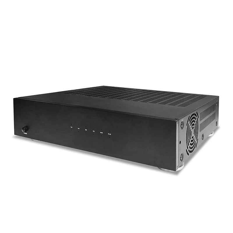 12 Channel Professional Power Amplifier 900 Watts RMS Rack Mount Multi ...