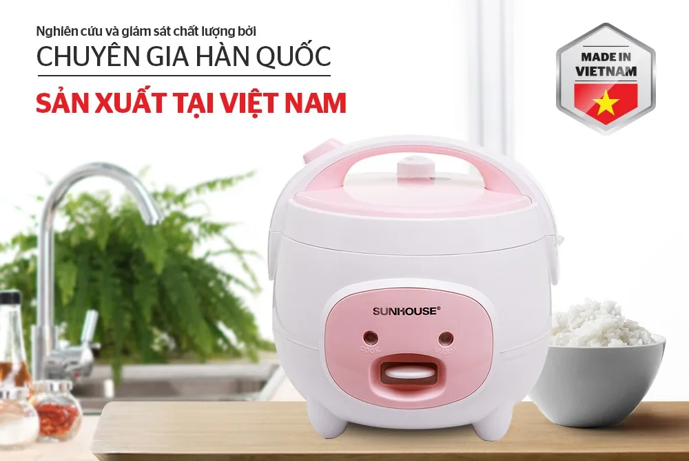Mini Size Cute Design Rice Cooker - 1.2L High Quality