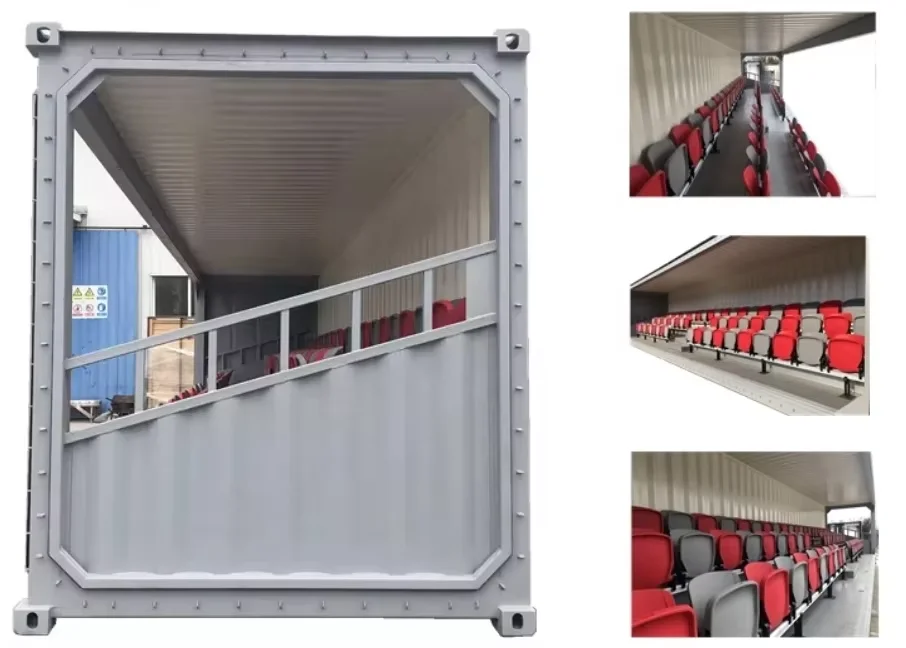 40HC Mobile Tribune Seating - Grandstand Container for Sports