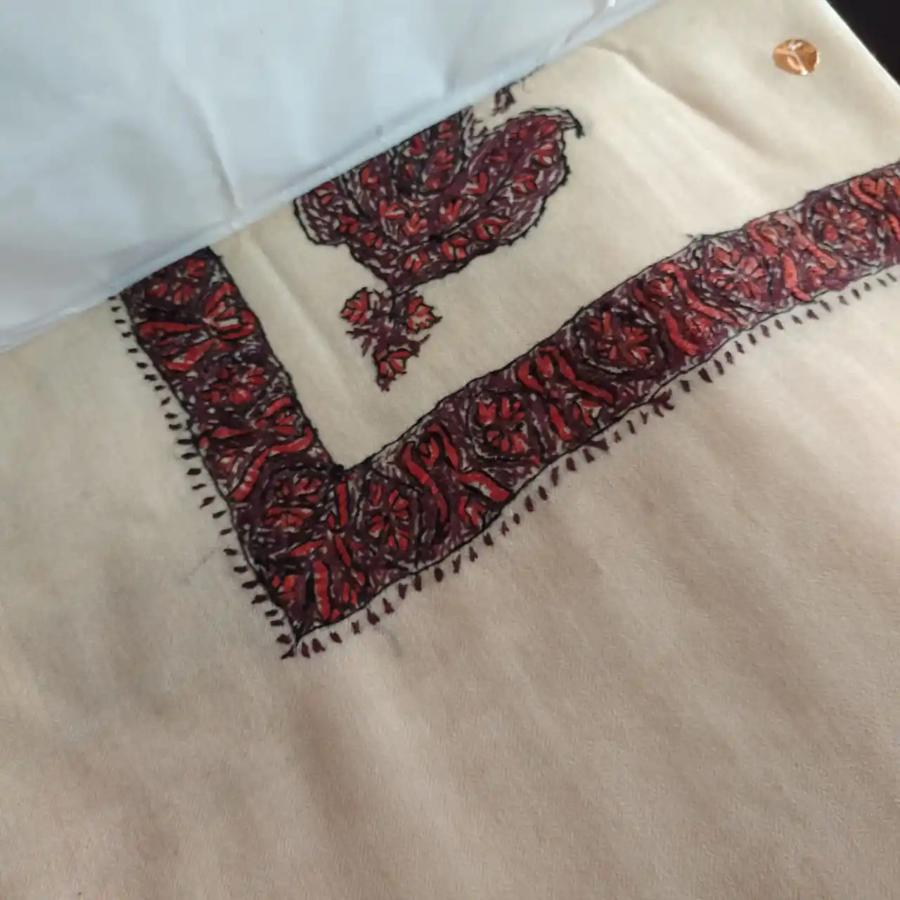 Turma Mussar Scarf Hand Embroidered Scarf For Saudi Arab And Uae Or ...